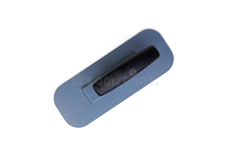 Plastic Trowel for Decorative Plaster Isolated on White Background ...