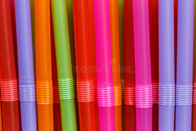 Thousands Of Colorful Candies In Plastic Tubes Stock Photo - Image of ...