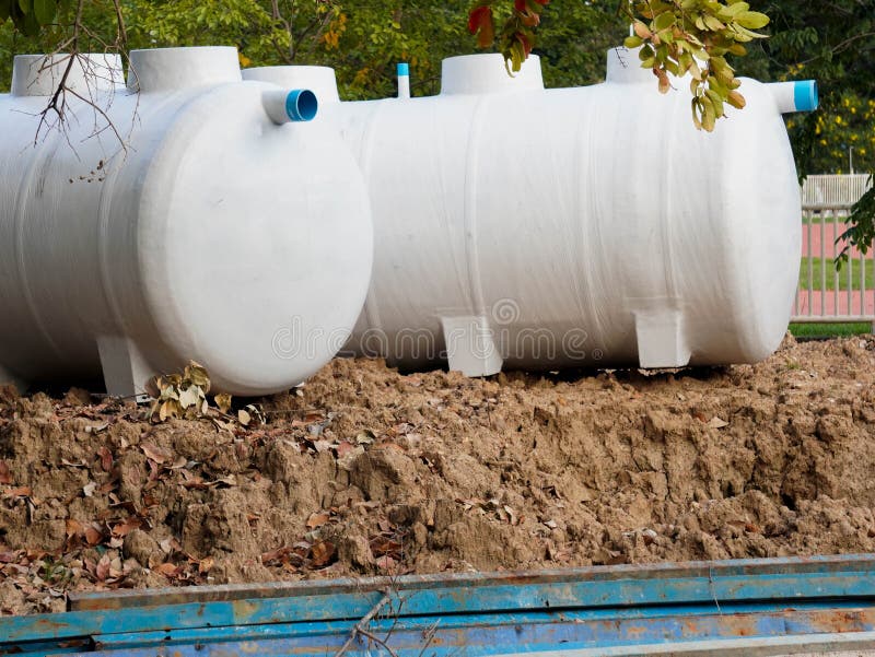 Plastic Underground Storage Tanks for Collecting Rainwater. Septic Tank ...