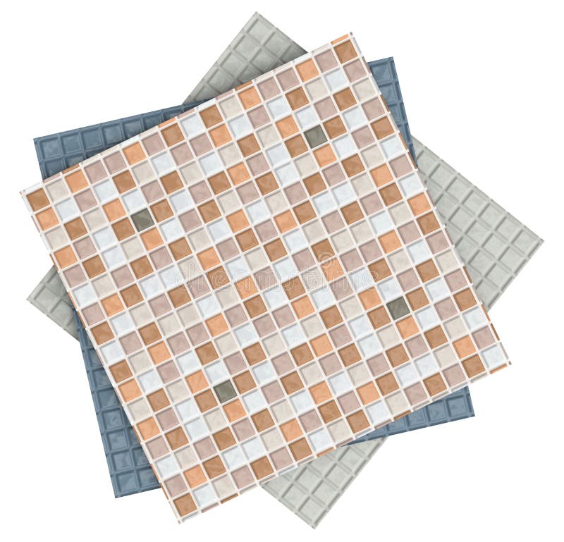 Plastic Vinyl Tile Backsplash Stock Image - Image of plastic, rendering ...