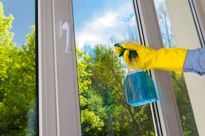 Plastic vinyl window stock photo. Image of inside, freshness - 41182354