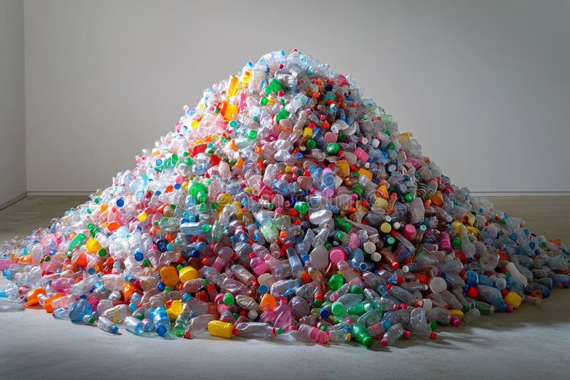 Plastic Waste Accumulation in an Art Installation Highlighting ...