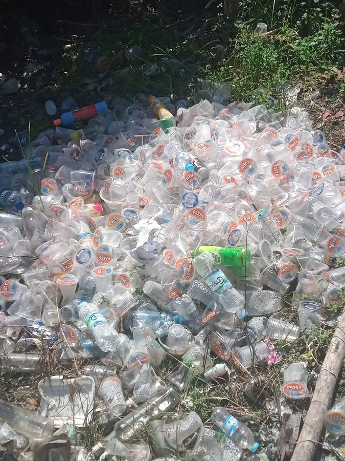 Plastic Waste from Bottled Water Editorial Photo - Image of water ...