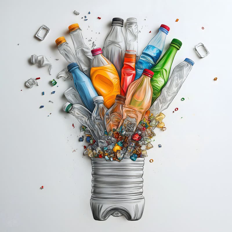 Plastic Waste Explosion: a Colorful Reminder of Environmental ...