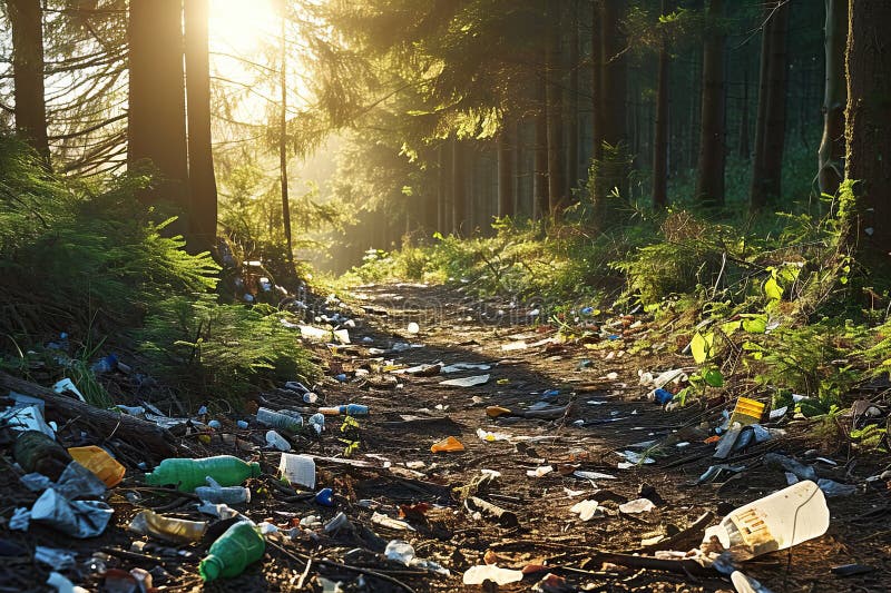 Plastic Waste in the Forest, Looming Threat it Poses To the Environment ...