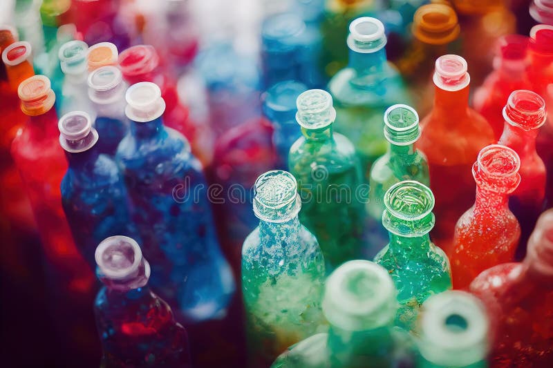 Plastic Waste in Human Life, Recycling of Plastic Garbage Stock ...