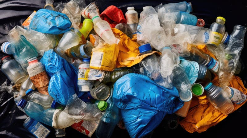 1,817 Plastic Waste Generated Ai Stock Photos - Free & Royalty-Free ...