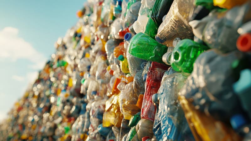 Plastic Waste Polluting the Environment, Recycling and Sustainability ...