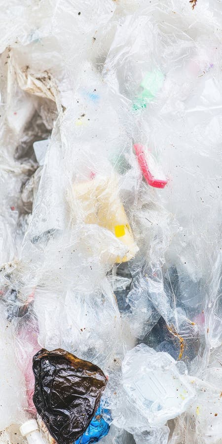 Plastic Waste and Pollution in the Environment Stock Illustration ...