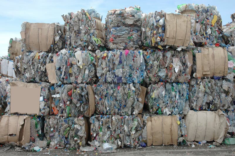 Plastic Waste for Recycling Stock Image - Image of bottle, used: 19862933
