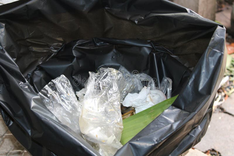 Plastic Waste and Tissue Garbage Stock Photo - Image of plastic, dump ...