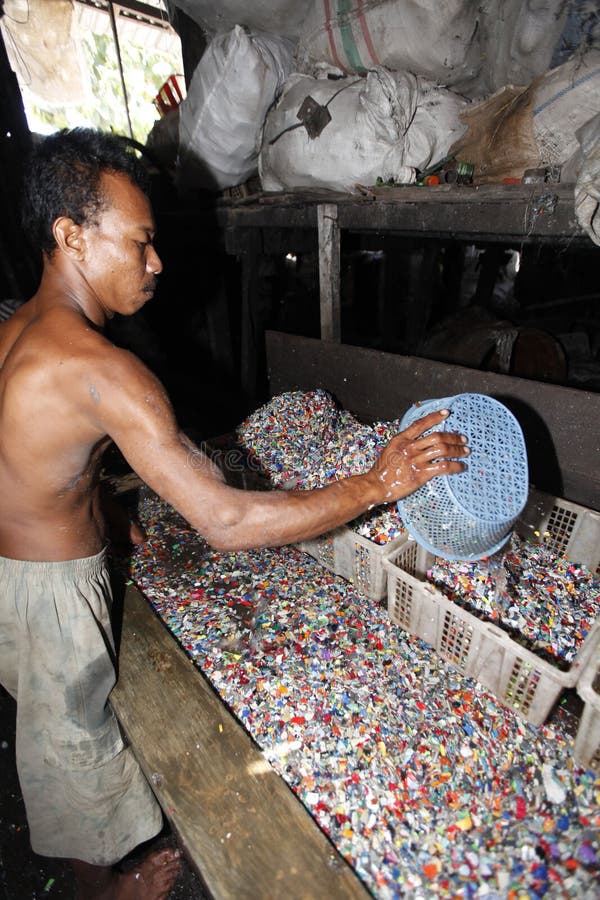 Plastic waste editorial photo. Image of waste, indonesia - 40109686