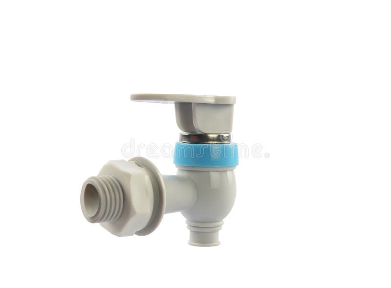 Plastic Water Tap stock photo. Image of close, garden - 53344248
