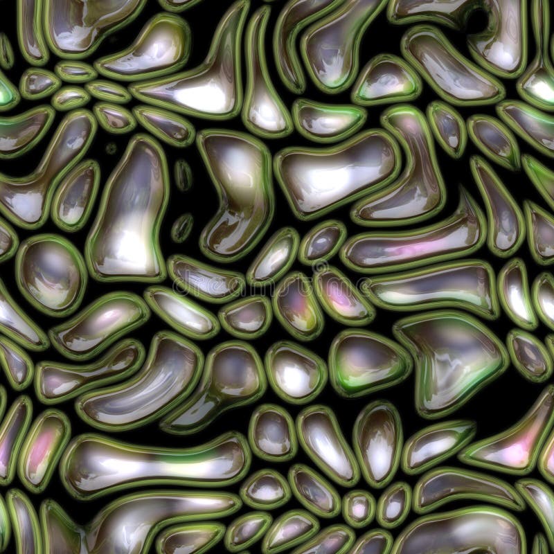 Plastic Waves Cells Seamless Texture Stock Illustration - Illustration ...