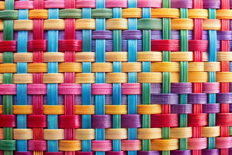 Plastic Weave Fabric Pattern Stock Illustration - Illustration of ...