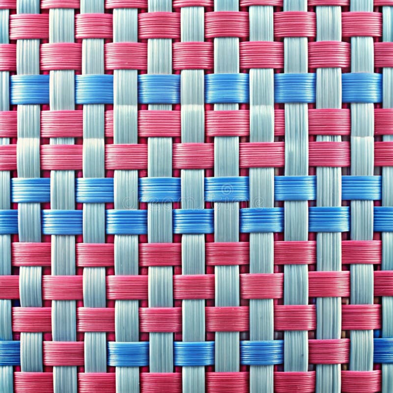 Plastic Weave Fabric Pattern Stock Illustration - Illustration of ...