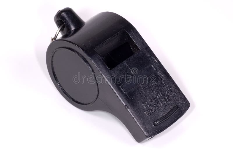 Plastic Whistel stock image. Image of plastic, sound, sports - 298381