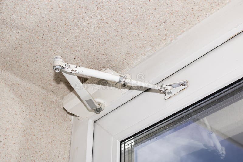 Plastic White Window Closing Mechanism Close Up Stock Photos - Free ...