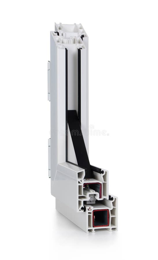 Sample 3 PVC of a window stock photo. Image of sample - 5103334