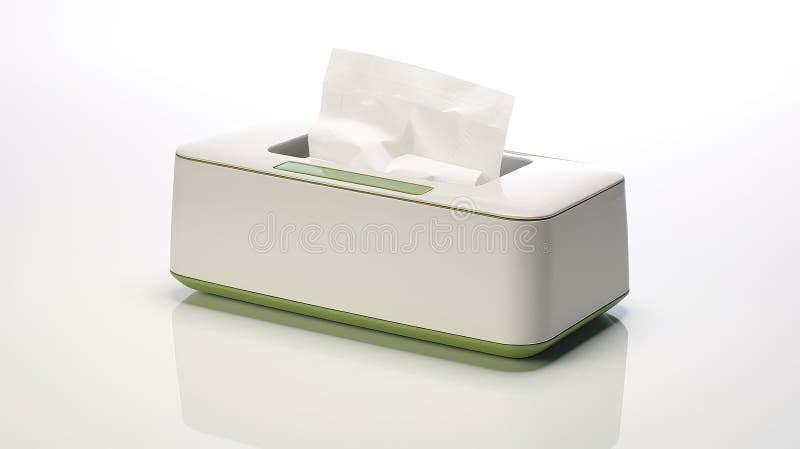Plastic wipe box stock illustration. Illustration of button - 369479631