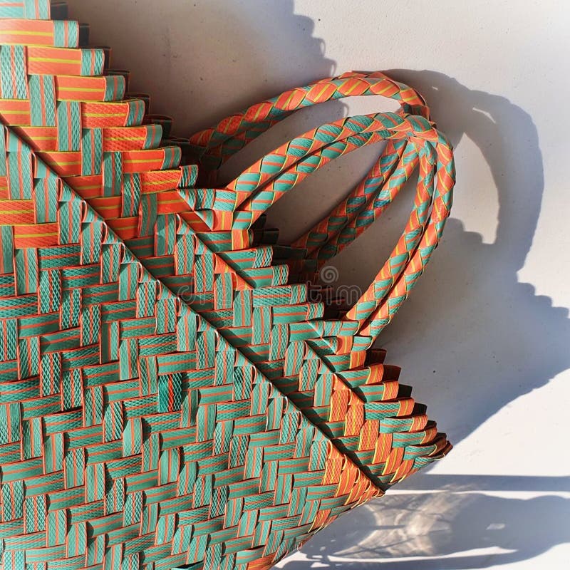 Plastic Woven Bag. Woven Polypropylene Consist of Polypropylene Plastic ...