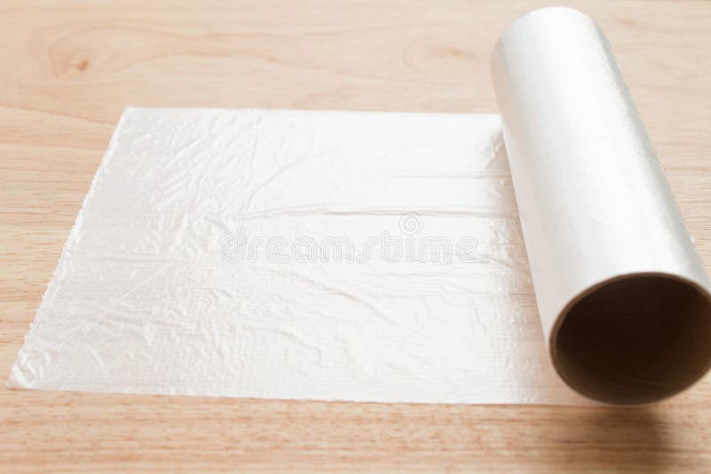 Plastic wrap stock photo. Image of food, single, roll - 51490938