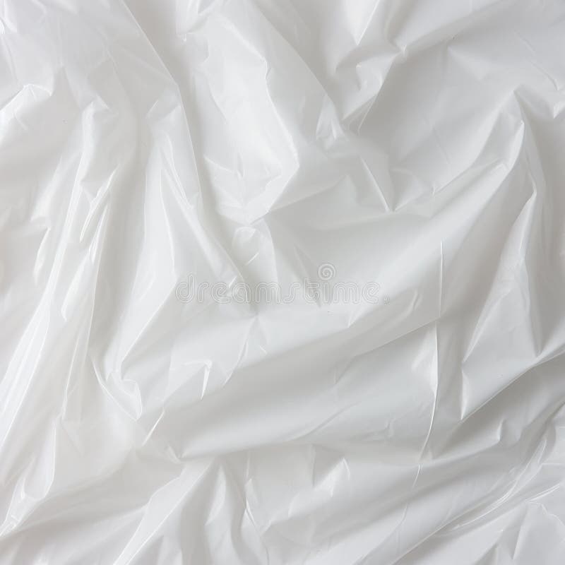 Plastic Wrap Texture, Close Up of Plastic Material for Background Used ...