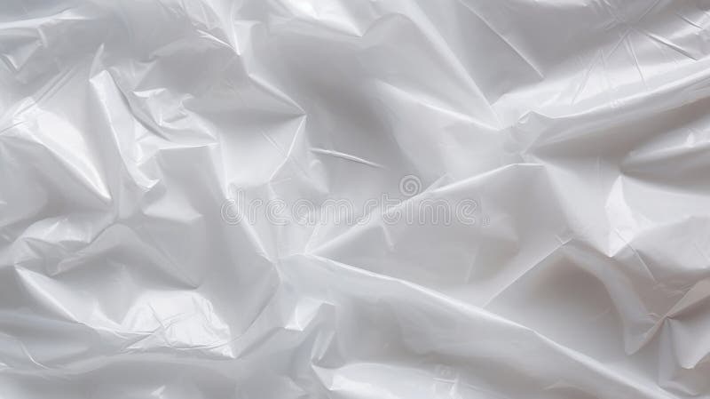 Plastic Wrap Texture, Close Up of Plastic Material for Background Used ...