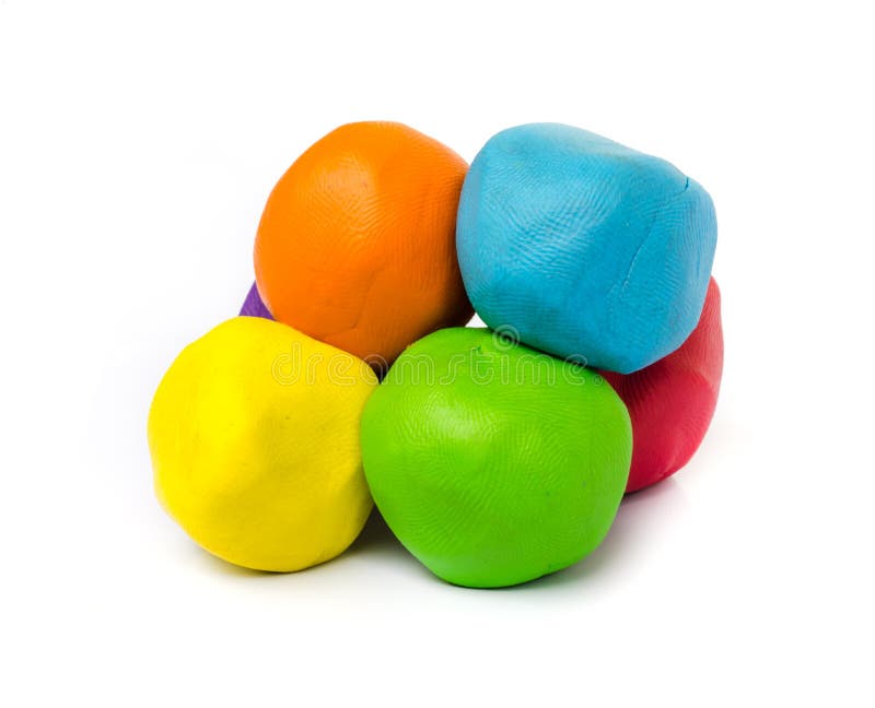 Plasticine stockbild. Bild von fingerabdrücke, bunt, teig - 41598275
