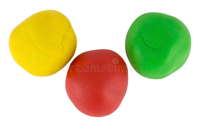 Plasticine Balls stock photo. Image of education, backgrounds - 51878446