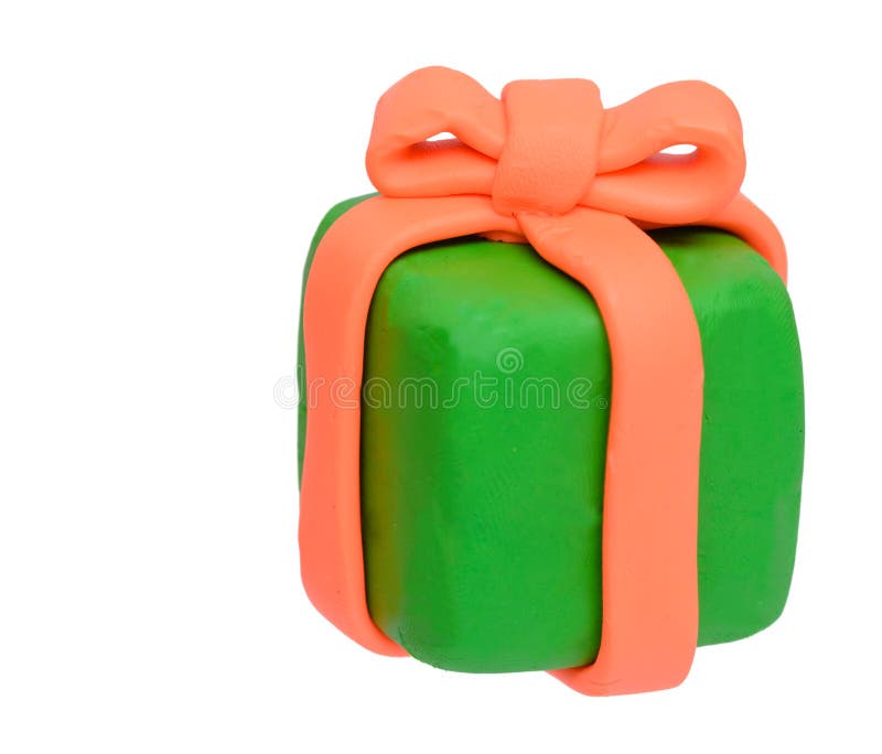 Plasticine Clay Present Box Stock Photo - Image of color, textured ...