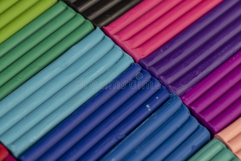 Plasticine of Different Colors for Modeling and Modeling Stock Image ...