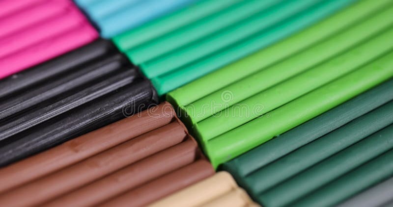 Children S Plasticine of Different Colors for Modeling and Modeling ...