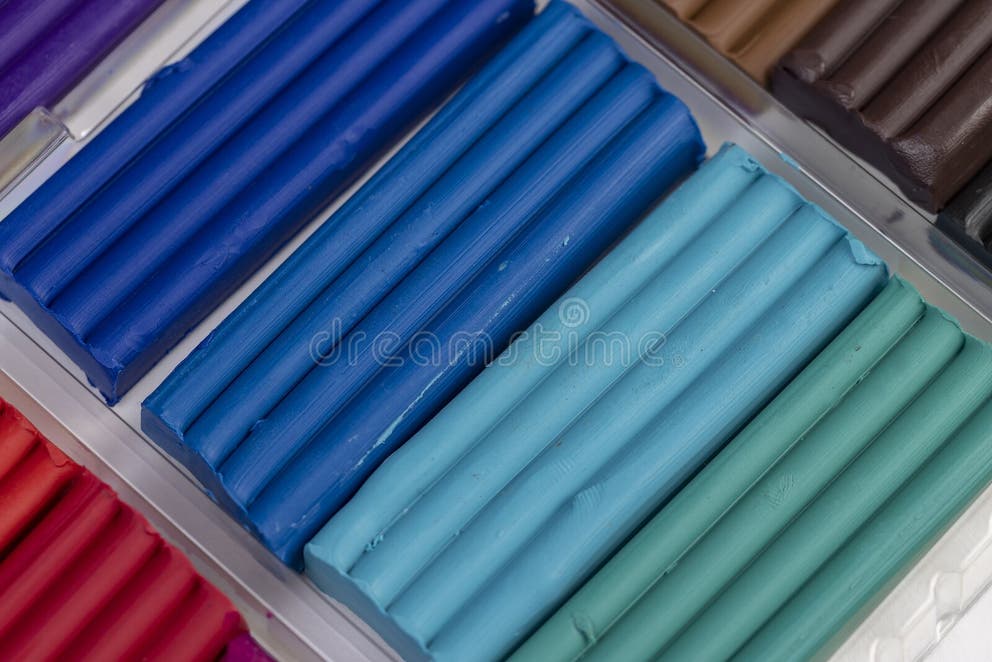 Plasticine of Different Colors for Modeling and Modeling Stock Photo ...