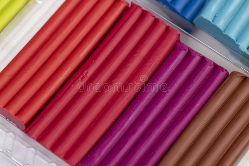 Plasticine of Different Colors for Modeling and Modeling Stock Image ...