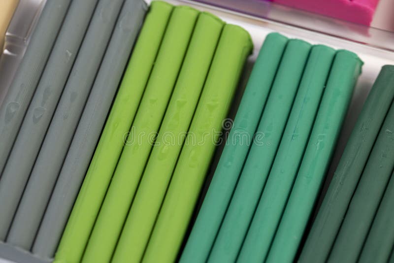 Plasticine of Different Colors for Modeling and Modeling Stock Photo ...