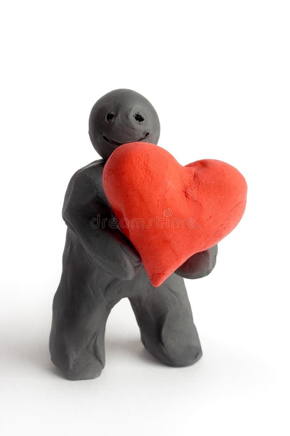 Plasticine figure stock image. Image of people, marriage - 1580095