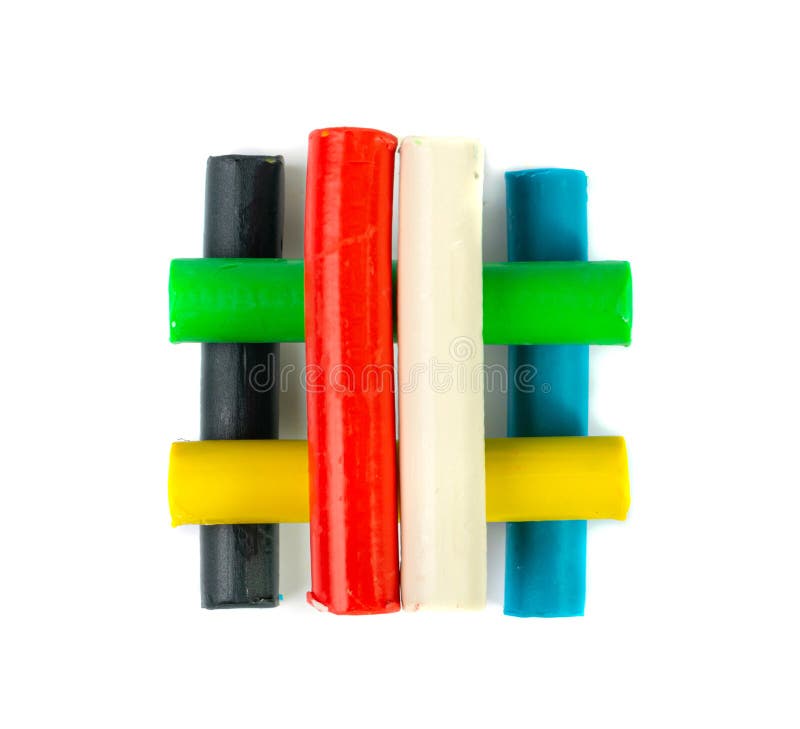 Plasticine Isolated, Modeling Clay, Creativity Modelling Material ...
