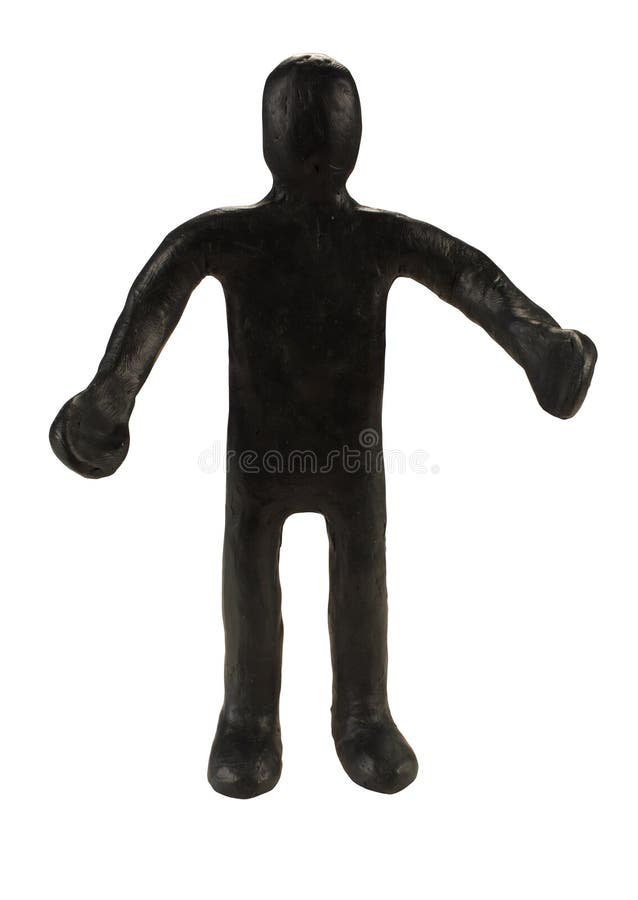 Plasticine man stock photo. Image of figure, activity - 6920762