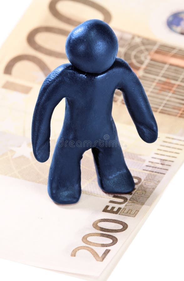 Plasticine person stock image. Image of white, success - 11769979