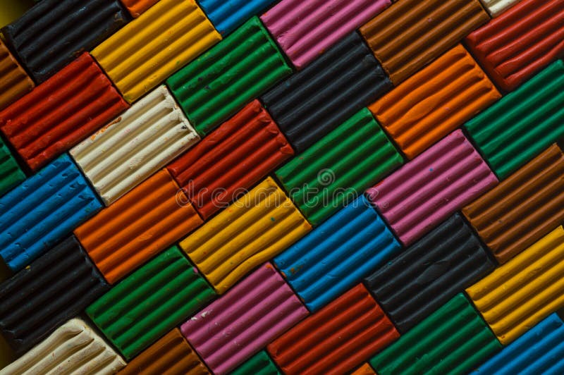 Plasticine Texture Multicolored Smeared Stock Illustration ...