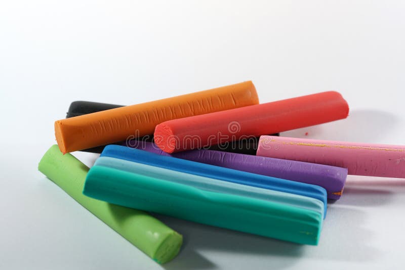 Plasticine is a Very Good Toy for Children Photographed Here in the ...