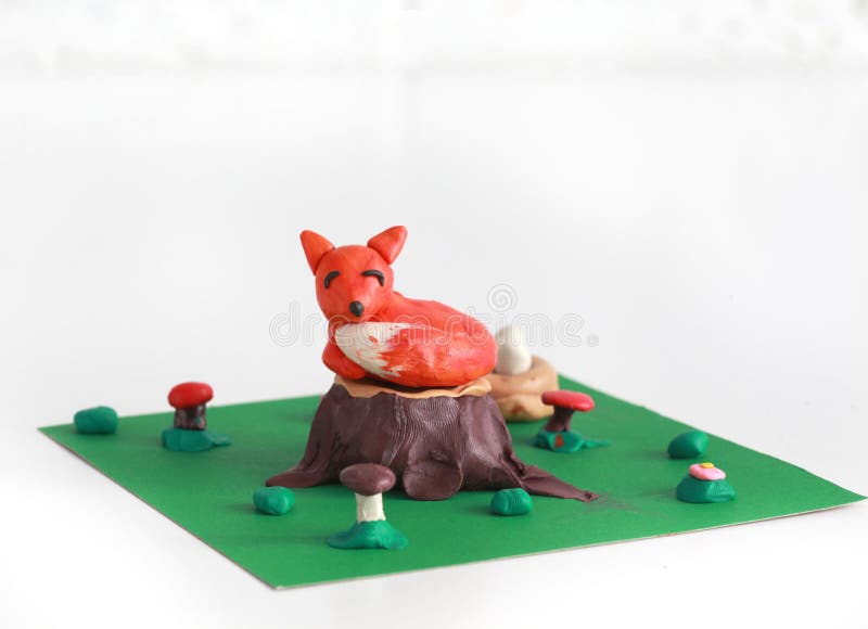 My plasticine world stock image. Image of imagination - 226427135