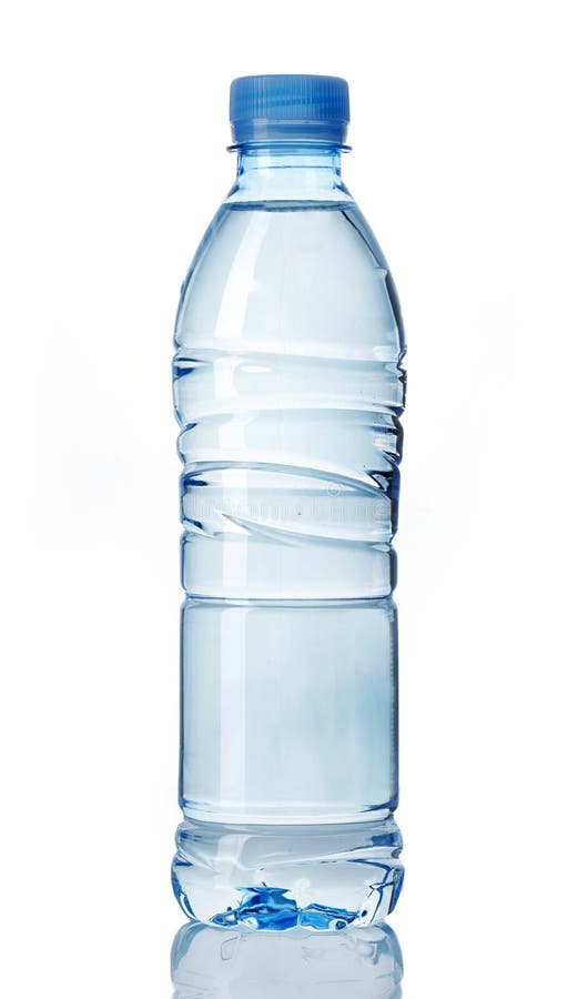 Wasserflasche Plastik stockfoto. Bild von leben, leer - 32299882
