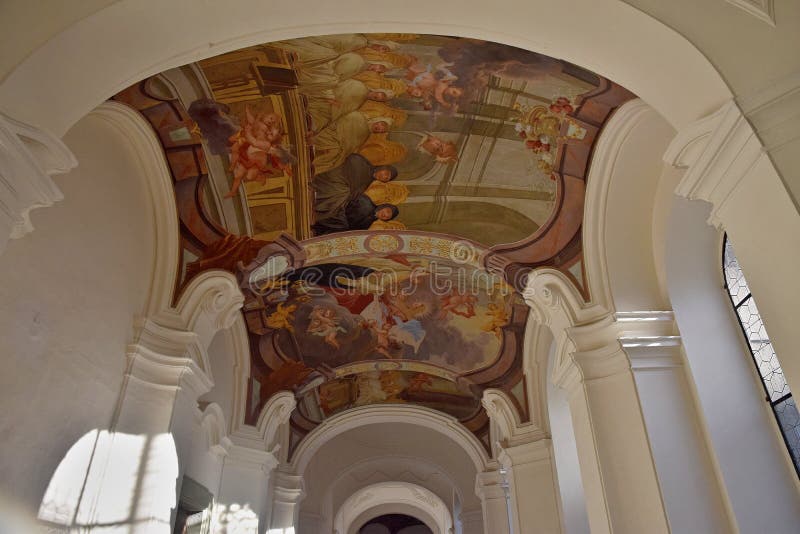 The Plasy Monastery in the West of Czechia Stock Photo - Image of ...