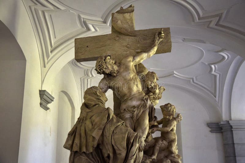 The Plasy Monastery in the West of Czechia Stock Image - Image of ...