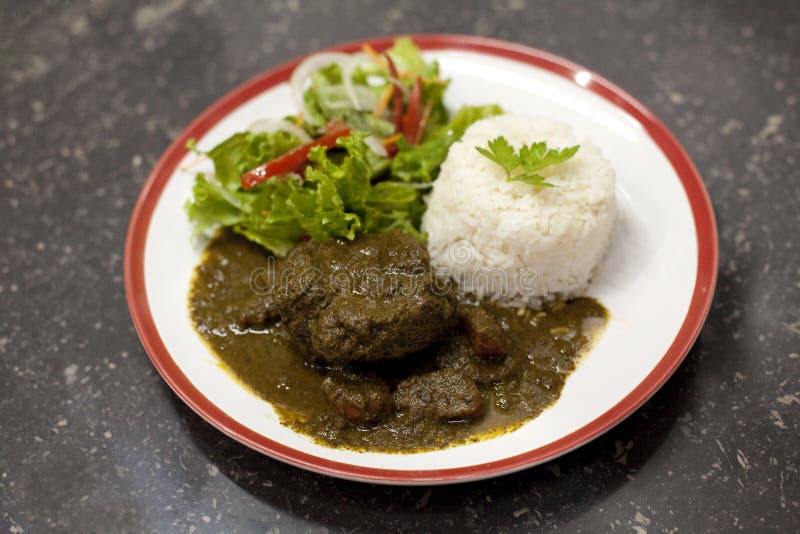 Plat péruvien photo stock. Image du patate, nourriture - 91471614