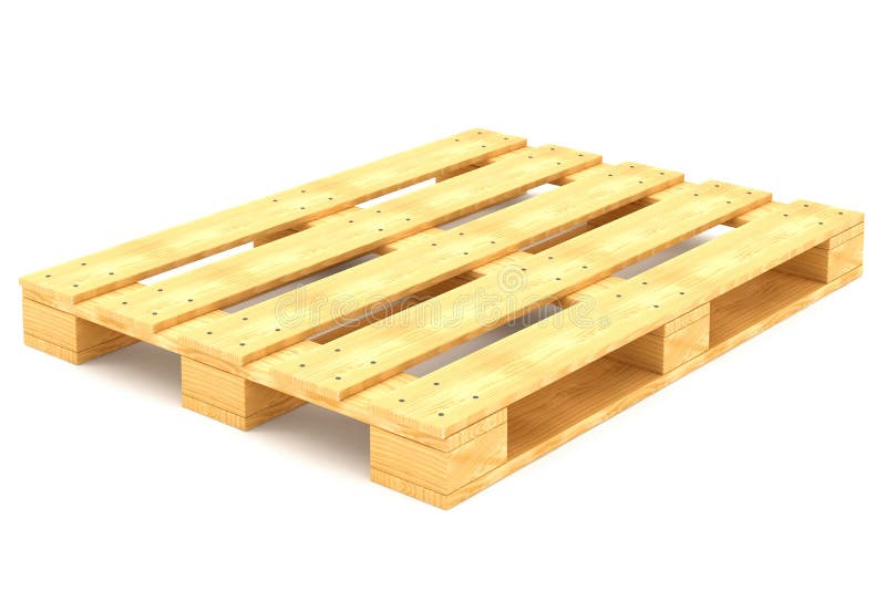 Icono Del Conjunto De Dibujos Animados De Vector De Pallet De Madera ...