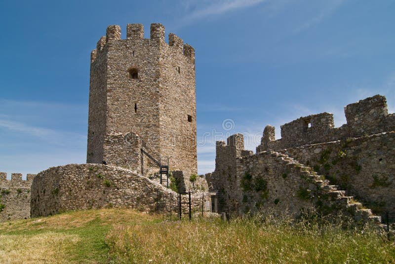 Platamonas castle stock image. Image of medieval, ancient - 29689959