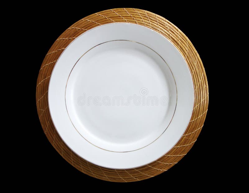 Plate stock image. Image of texture, white, snack, food - 5937835